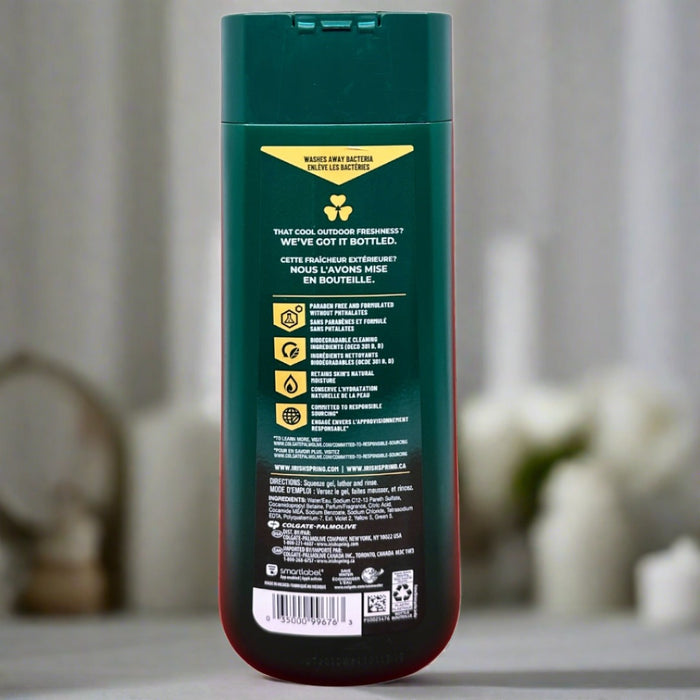 Irish Spring Black Mint Wash 591ml — usbeautybazaar