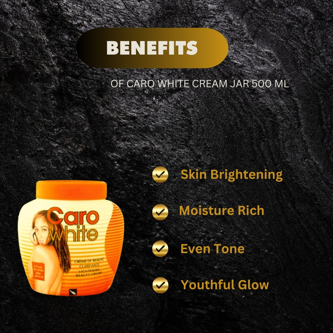 Caro White Cream Jar 500ml – usbeautybazaar