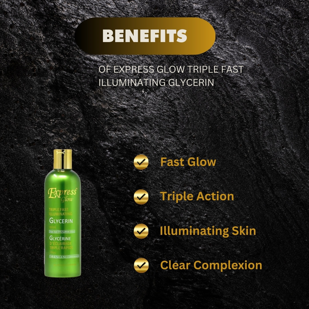 Express Glow Triple Fast Illuminating Glyserin – usbeautybazaar