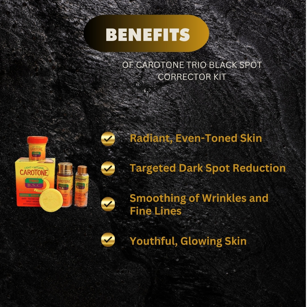 Carotone Black Spot Corrector Kit 4.4 oz – usbeautybazaar