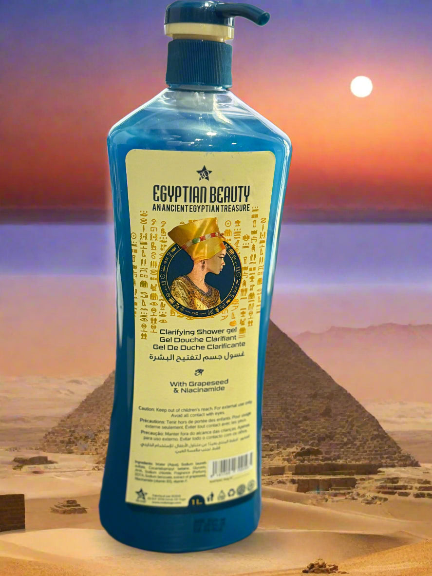 Egyptian Beauty Clarifying Shower gel 38 oz 1 Ltr – usbeautybazaar