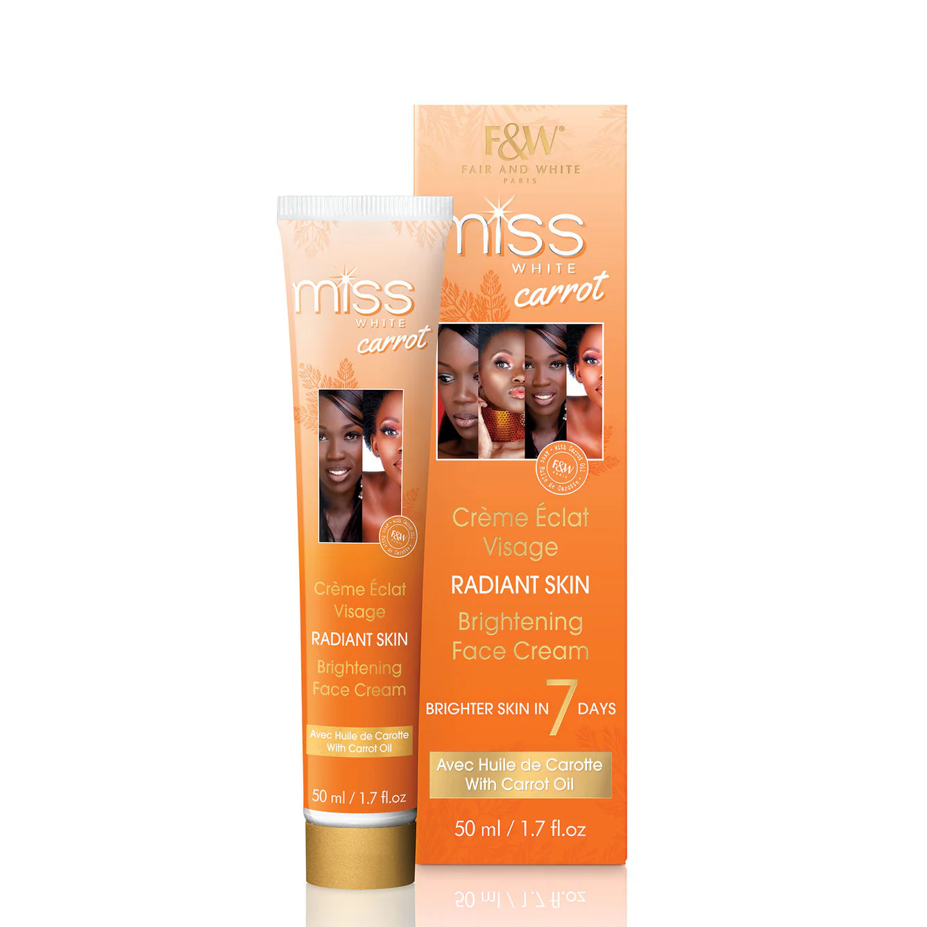 Miss White Carrot Brightening Face Cream 50ml 1.7 oz – usbeautybazaar