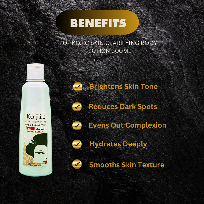 Kojic Skin Clarifying Body Lotion 300ml – usbeautybazaar
